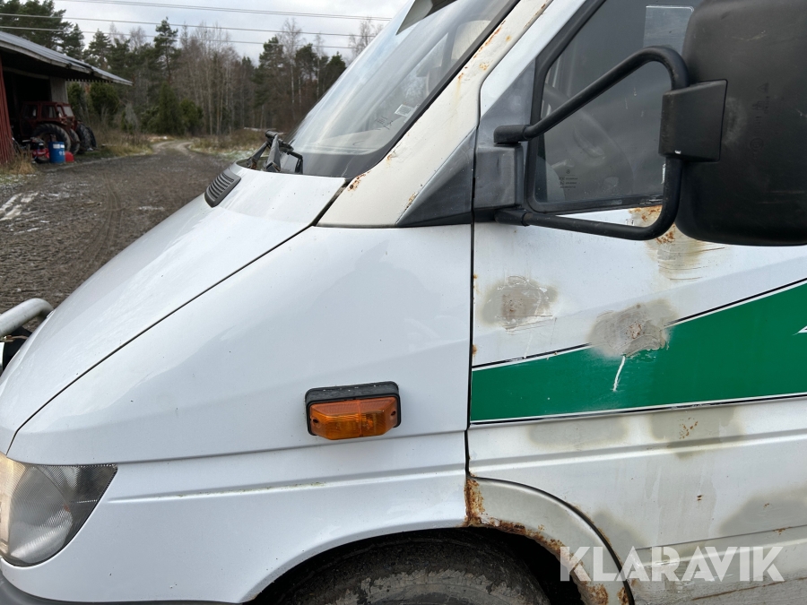 Hästbuss Mercedes-Benz Sprinter 316, Enköping, Klaravik aukt