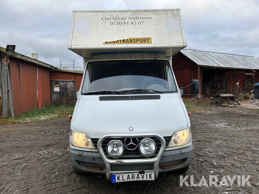 Hästbuss Mercedes-Benz Sprinter 316, Enköping, Klaravik aukt