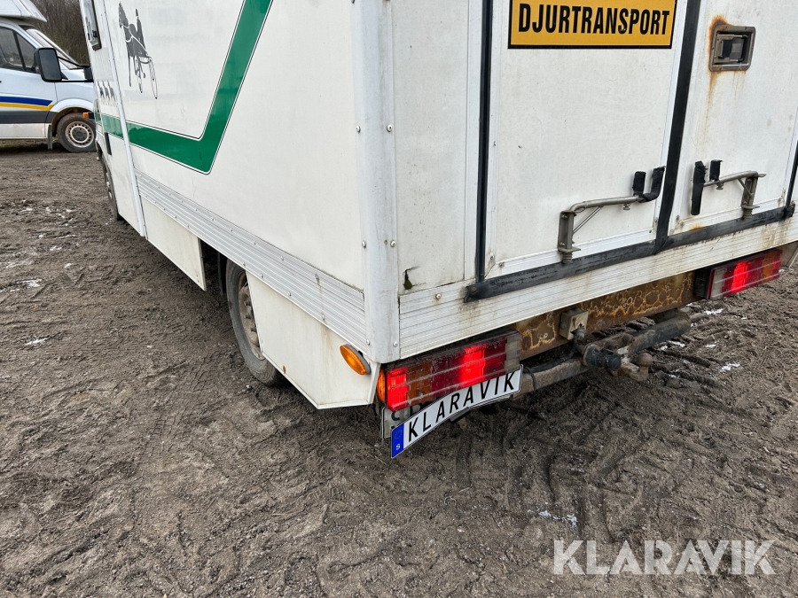 Hästbuss Mercedes-Benz Sprinter 316, Enköping, Klaravik aukt