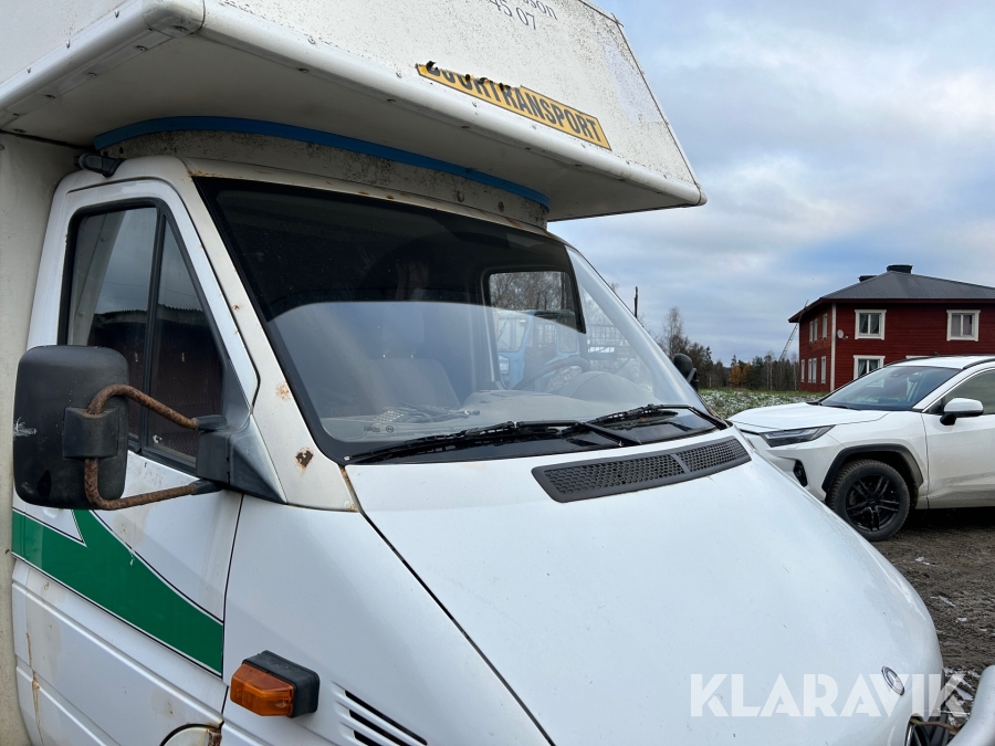 Hästbuss Mercedes-Benz Sprinter 316, Enköping, Klaravik aukt