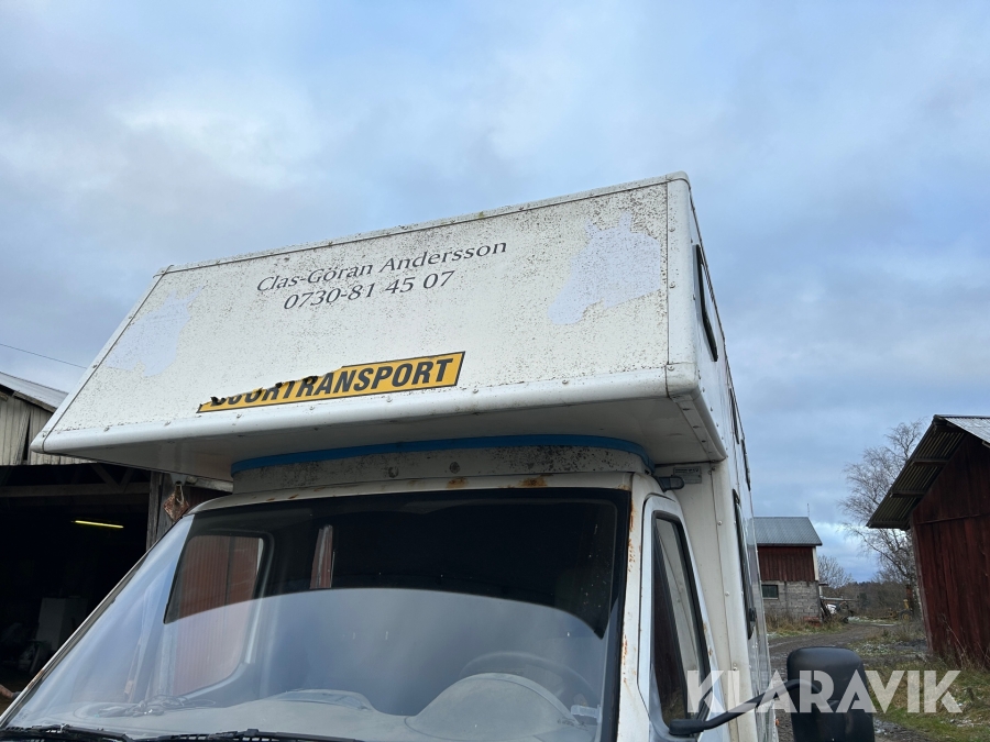 Hästbuss Mercedes-Benz Sprinter 316, Enköping, Klaravik aukt