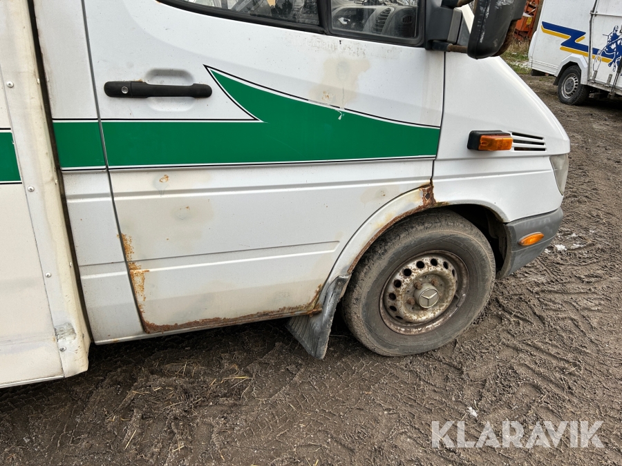 Hästbuss Mercedes-Benz Sprinter 316, Enköping, Klaravik aukt