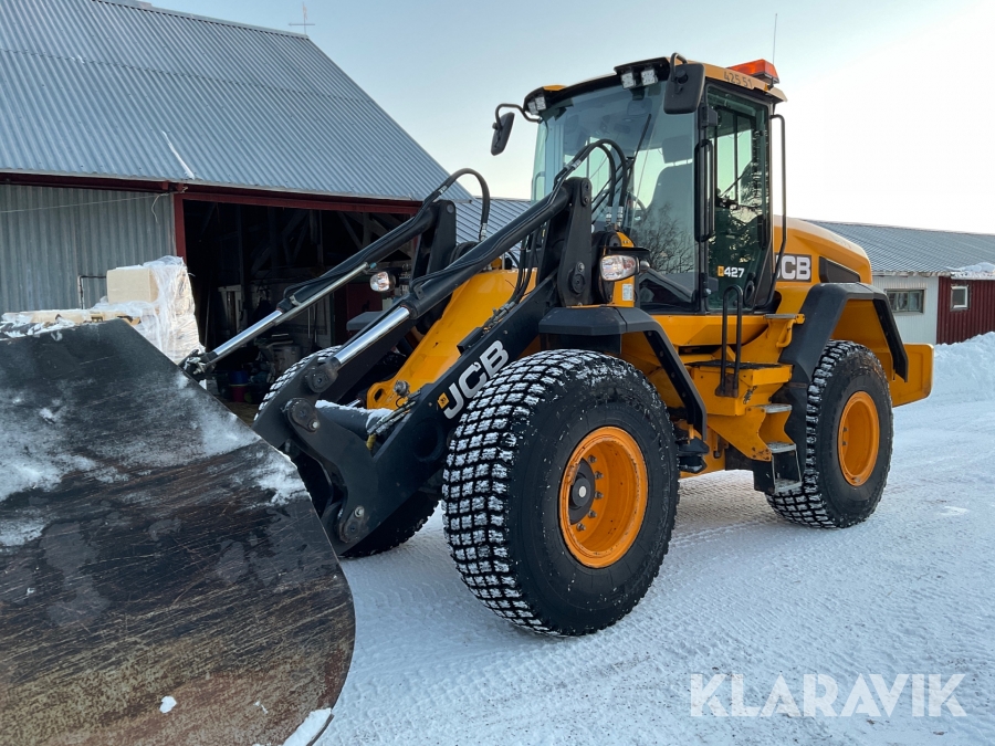 Hjullastare JCB 427 HT T4F, Luleå, Klaravik auktioner