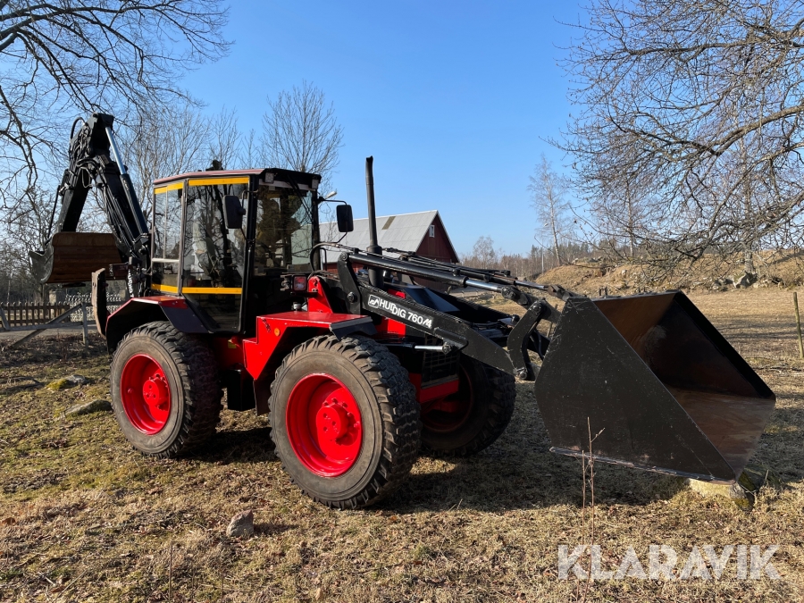Grävlastare Huddig 760, Eksjö, Klaravik auktioner
