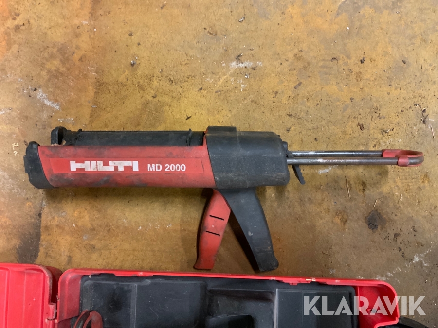 Klaravik Auktioner | Injekteringspistol Hilti MD 2500 + MD 2000