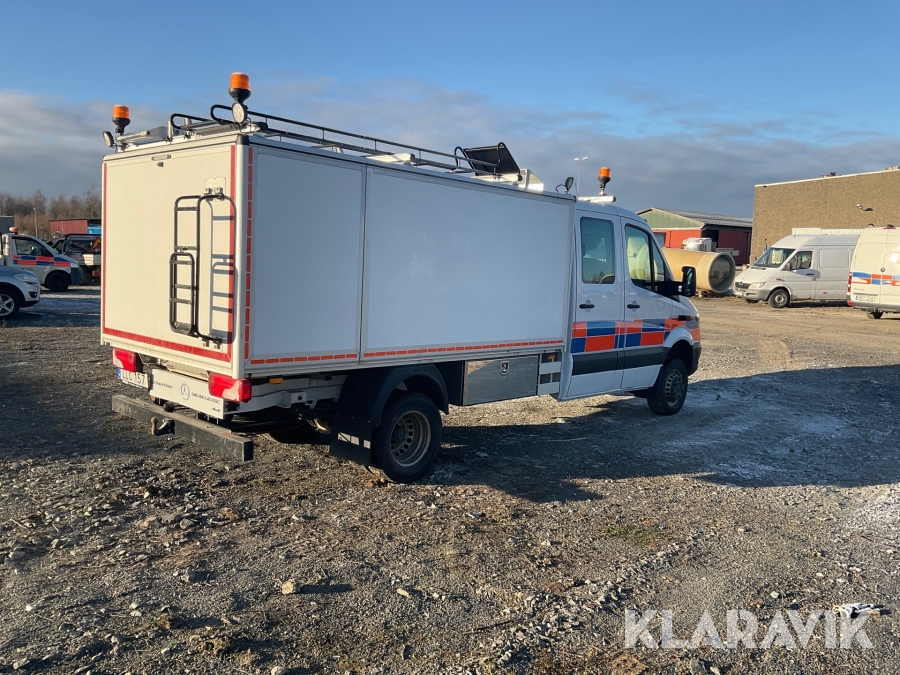 Lastbil Mercedes-Benz Sprinter, Boden, Klaravik auktioner
