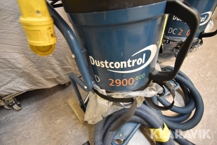 Bygg / industridammsugare 2st Dustcontrol DC 2900 ECO, Jönkö