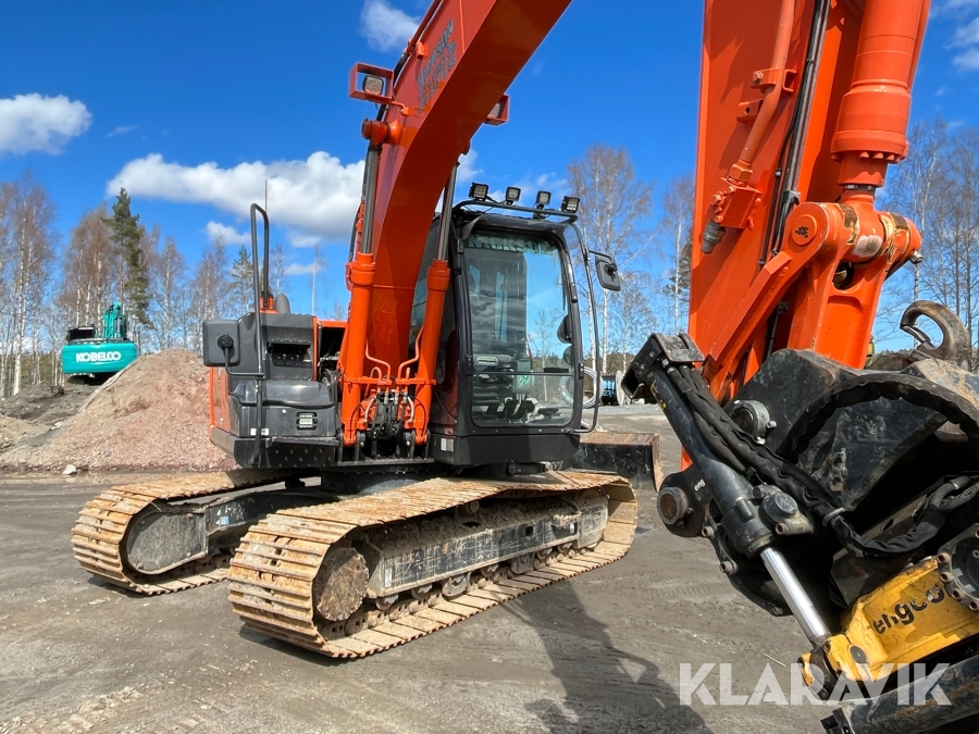Grävmaskin Hitachi ZX130 - 5B, Norrtälje, Klaravik auktioner