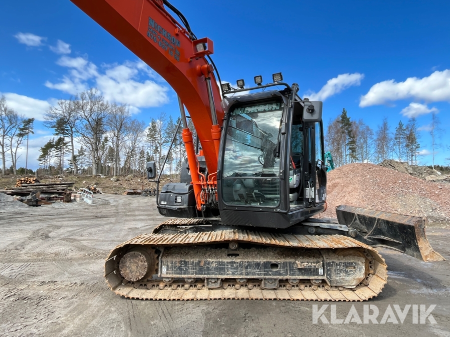 Grävmaskin Hitachi ZX130 - 5B, Norrtälje, Klaravik auktioner