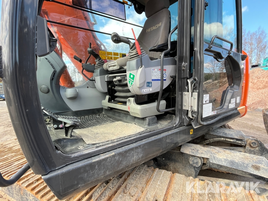 Grävmaskin Hitachi ZX130 - 5B, Norrtälje, Klaravik auktioner