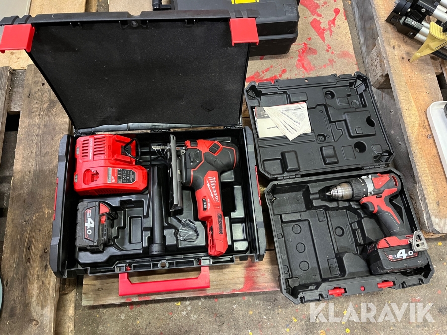 Sticksåg skruvdragare Milwaukee M18 FBJS / M18 BLDD2, Östham