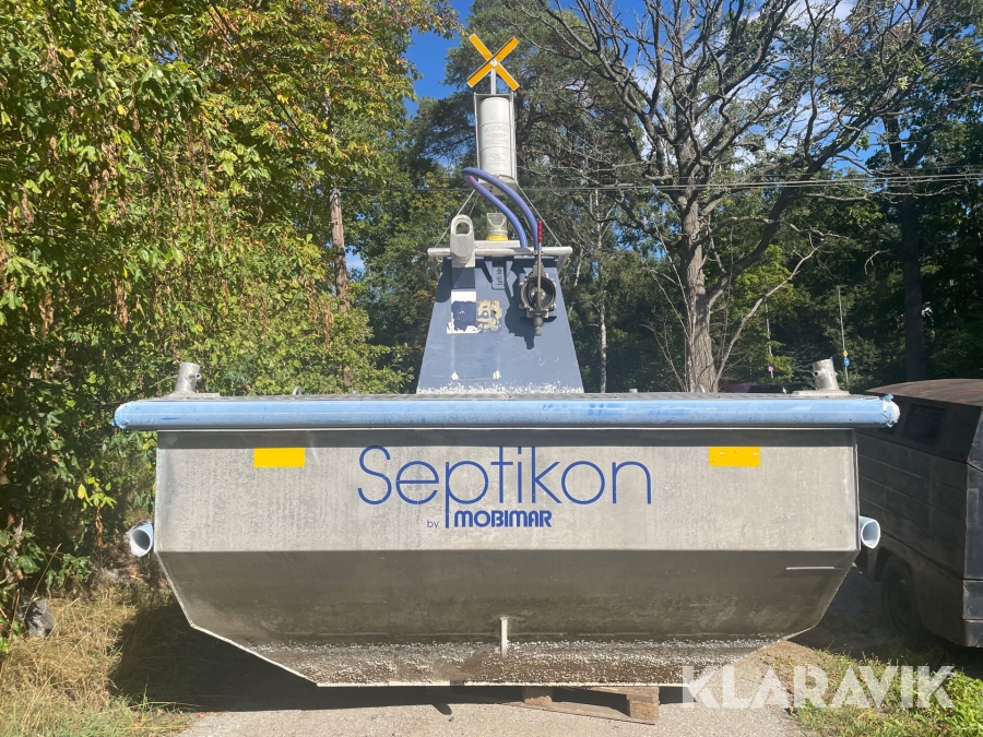 Septiktank flytande Septikon, Nacka, Klaravik auktioner