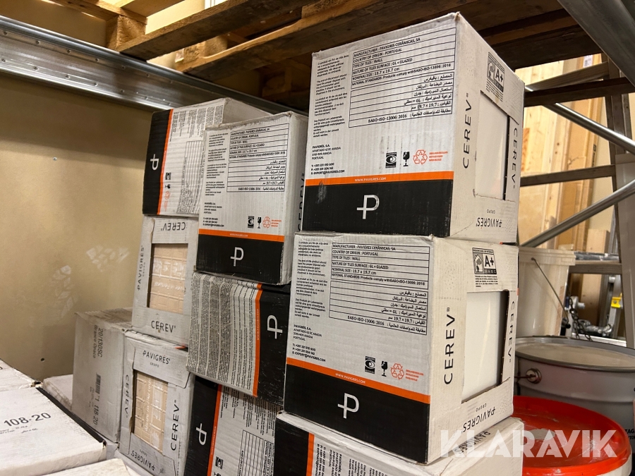 Kakel Cerev, Göteborg, Klaravik auktioner