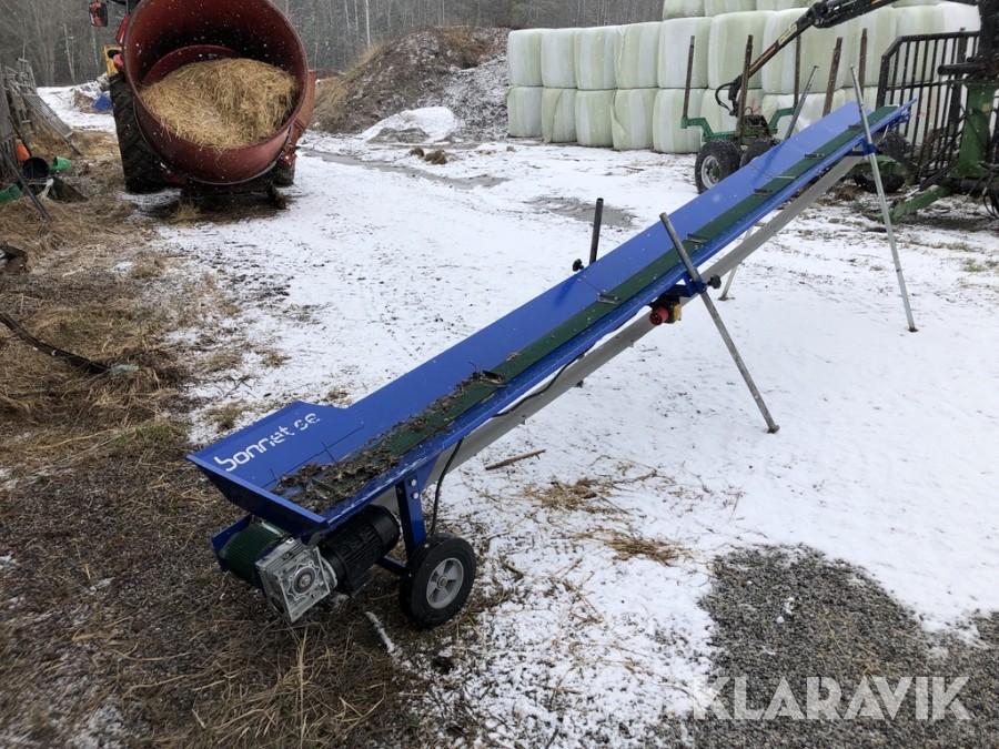 Elevator Bonnet 5 m för vedhantering