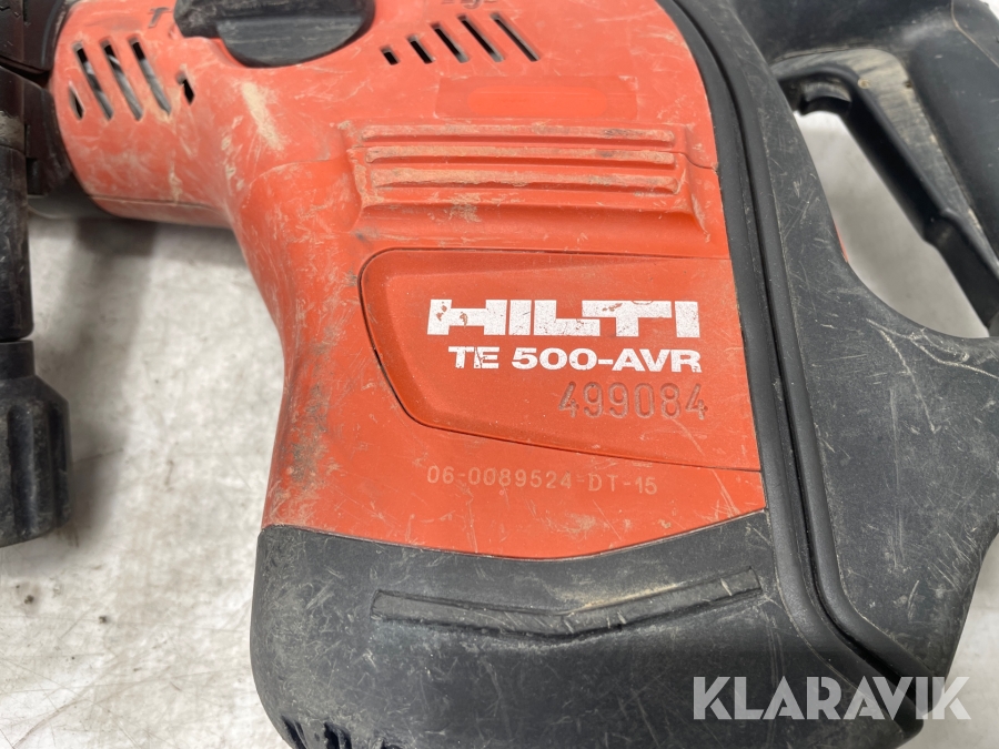 Mejselhammare Hilti TE 500-AVR, Svalöv, Klaravik auktioner