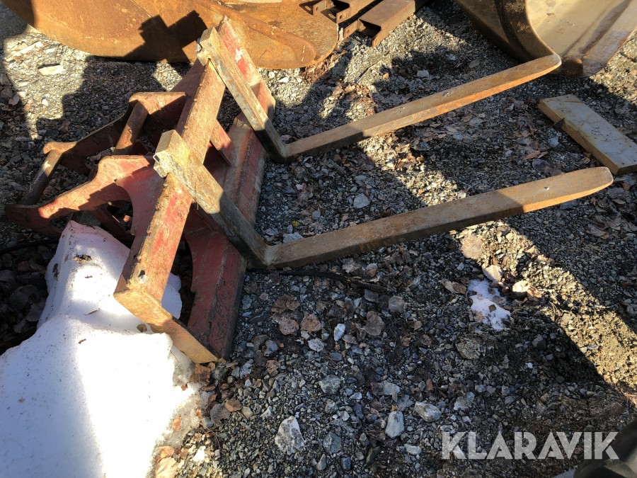 Gafflar grävmaskin S45 manuella