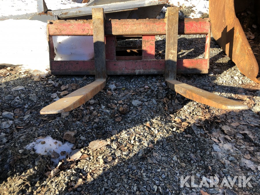 Gafflar grävmaskin S45 manuella