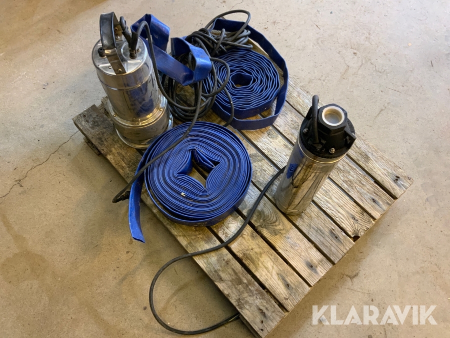 Hydroforpump och dränkbar pump Kjer Bruksbo, Alingsås, Klara