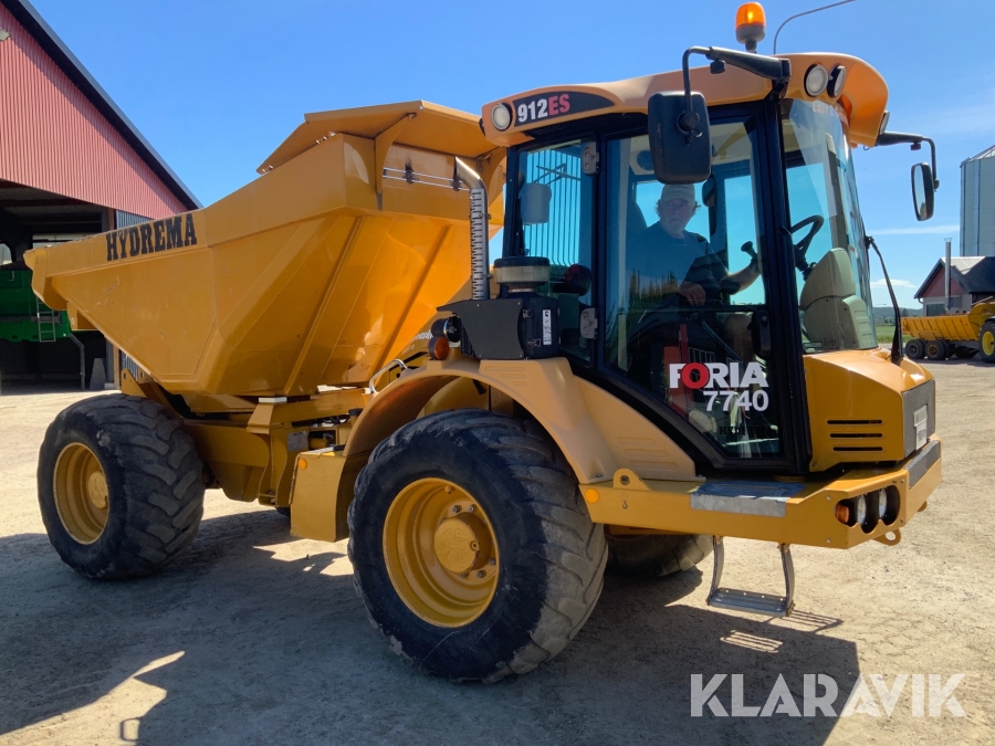 Klaravik Auktioner | Dumper Hydrema 912ES