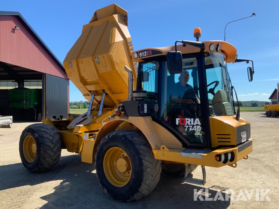 Klaravik Auktioner | Dumper Hydrema 912ES