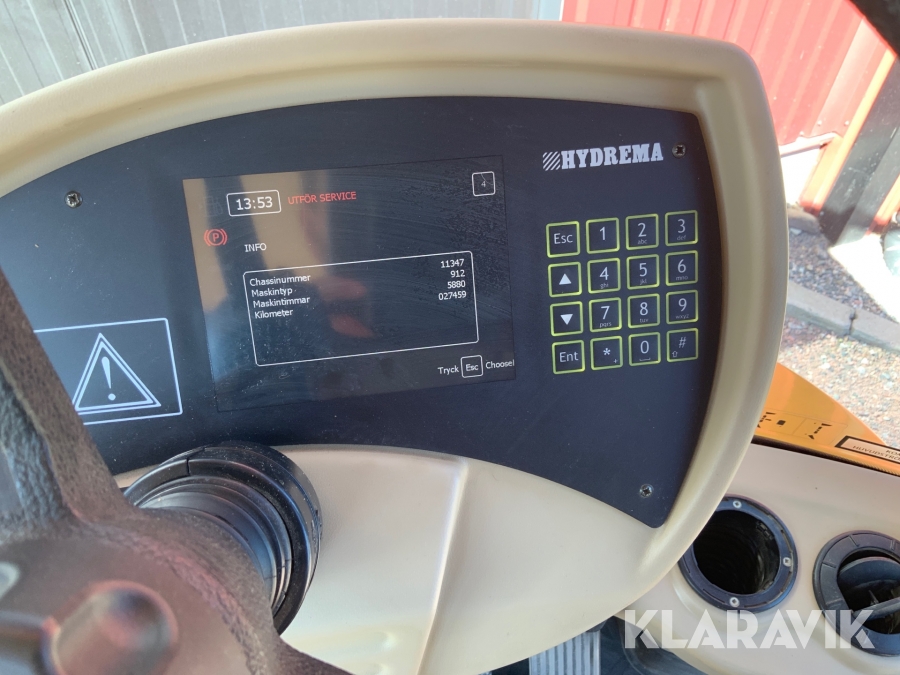 Klaravik Auktioner | Dumper Hydrema 912ES