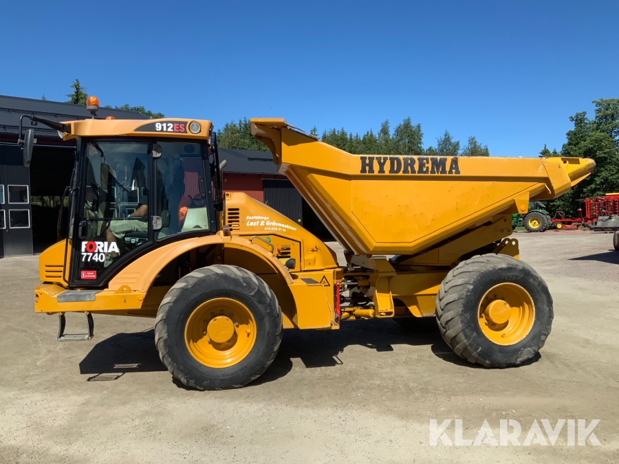 Klaravik Auktioner | Dumper Hydrema 912ES