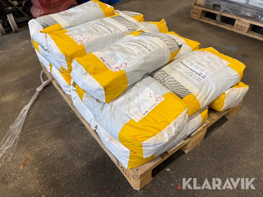 Hydrauliskt kalkbruk Sto KKH 3mm, Sjöbo, Klaravik auktioner