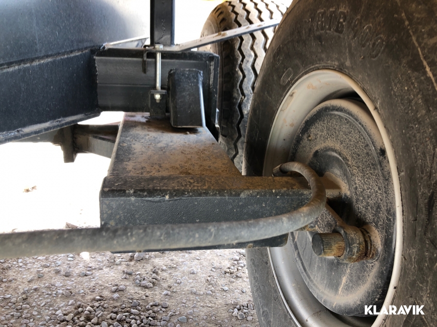 Tippvagn till grävmaskin K-vagnen K-Schakt 8.0 Traktorvagn