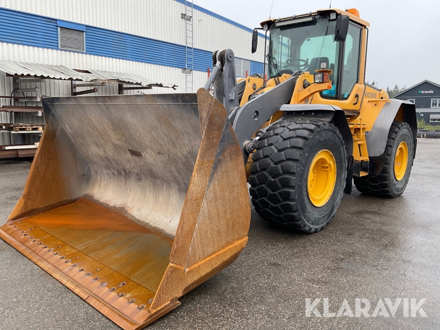 Hjullastare Volvo 110f, Piteå, Klaravik auktioner