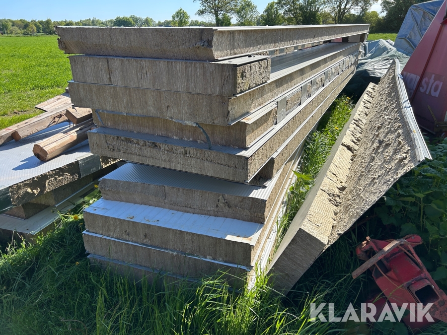 Sandwichpaneler, Helsingborg, Klaravik auktioner