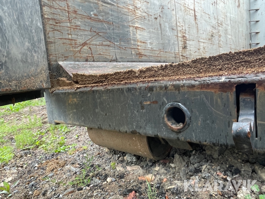 Container med lock 38 kubik Flakab, Härryda, Klaravik auktio
