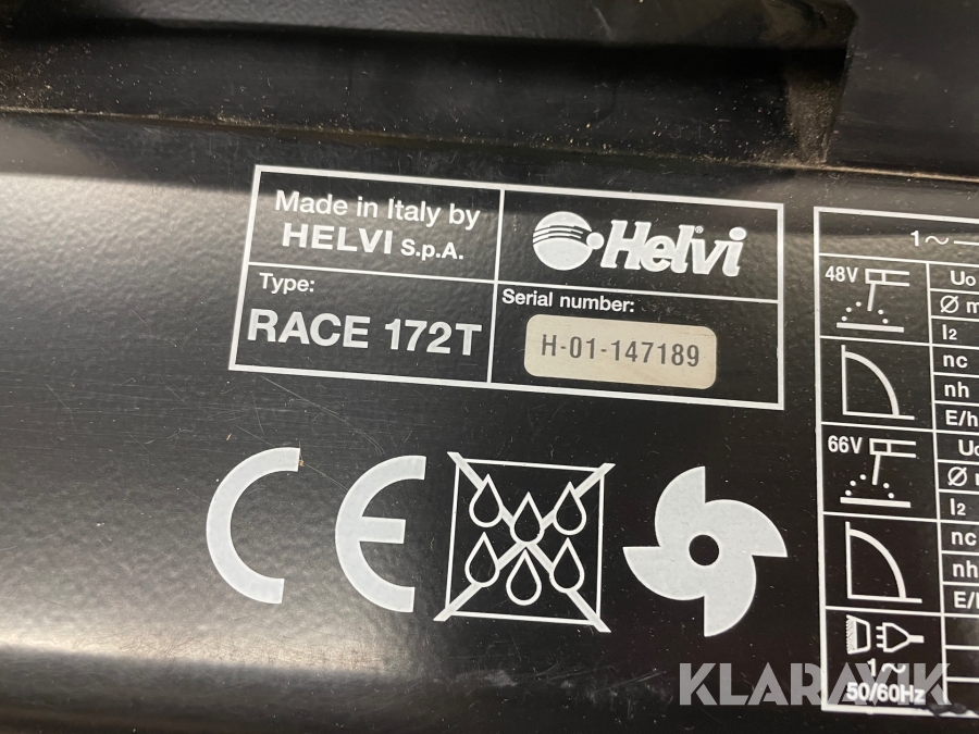 Elsvets Race 172T, Lindesberg, Klaravik auktioner