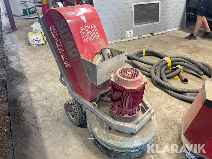 Golvslip Scanmaskin Combiflex 650, Stenungsund, Klaravik auk