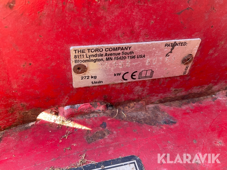 Gräsklippare Toro Groundmaster 3000-D, Säffle, Klaravik aukt