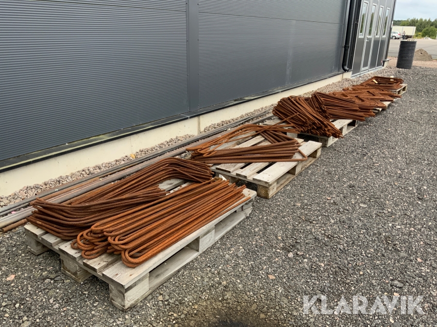 Diverse armering, Mariestad, Klaravik auktioner