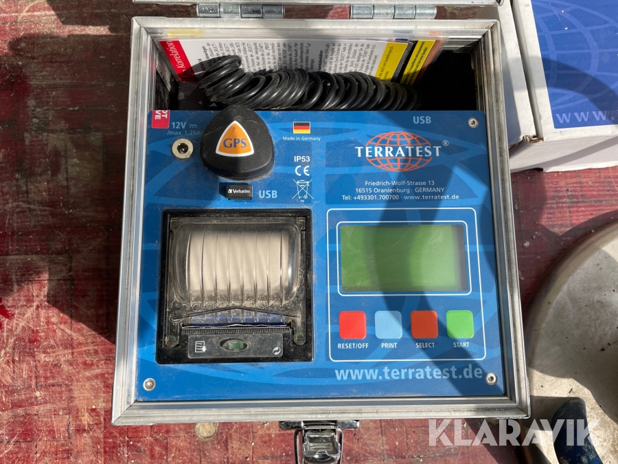 Kompressionstestare Terratest 4000 Stream, Stenungsund, Klar