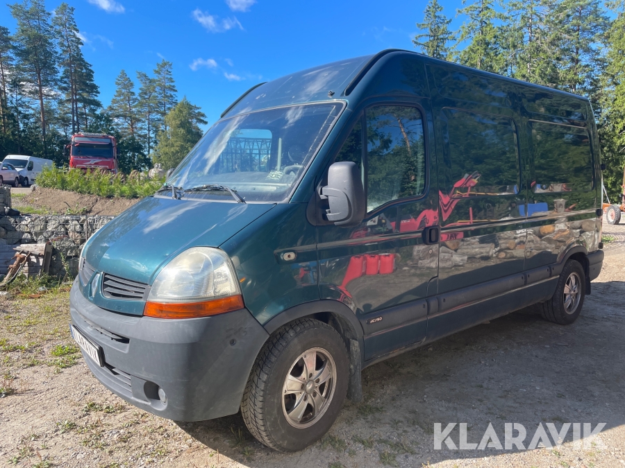 Skåpbil Renault FD MASTER, Lilla Edet, Klaravik auktioner