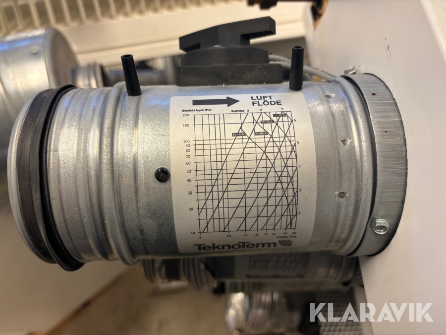 Parti ventilationsdelar, Kristianstad, Klaravik auktioner