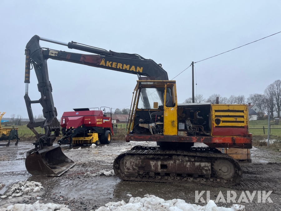 Grävmaskin Åkerman H9, Örebro, Klaravik auktioner