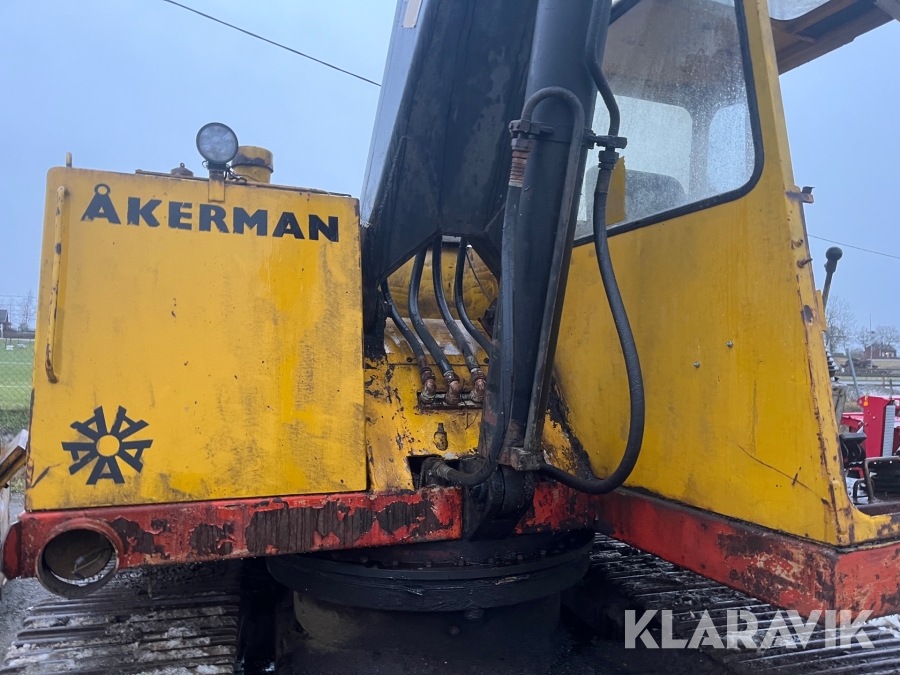 Grävmaskin Åkerman H9, Örebro, Klaravik auktioner