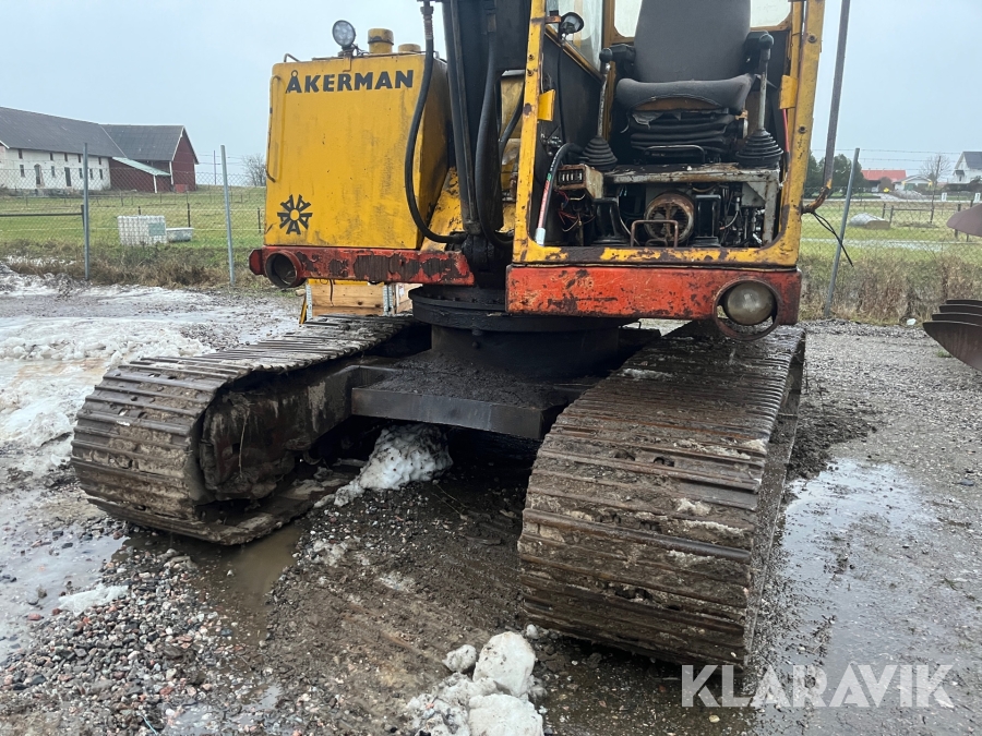 Grävmaskin Åkerman H9, Örebro, Klaravik auktioner