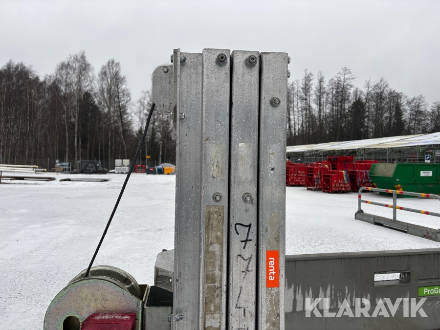 Materiallyft ALP-LIFT LMX 500, Haninge, Klaravik auktioner