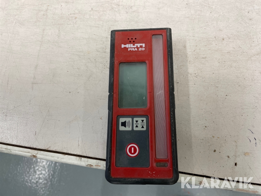 Klaravik Auktioner | Lasermottagare Hilti PRA 20