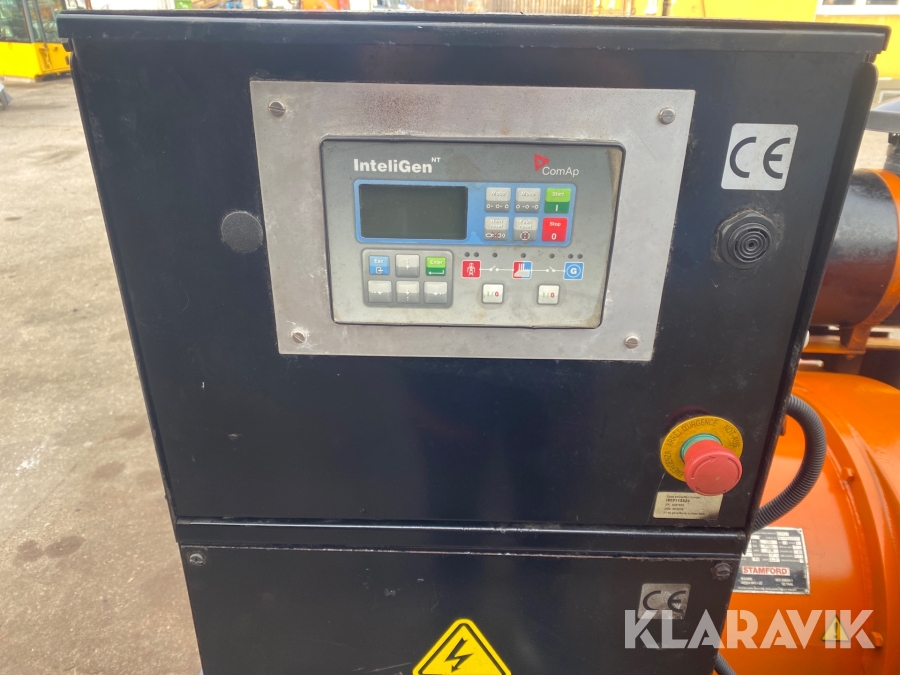 Elverk Stamford 210 kVA, Fagersta, Klaravik auktioner