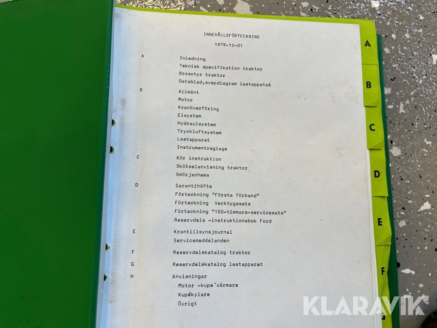 Skotare Aktiv Skotten 747, Motala, Klaravik auktioner