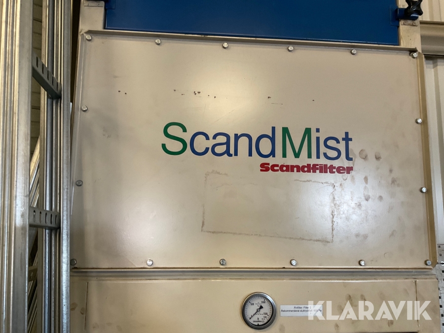 Utsug ScandMist MA 200 D, Kristinehamn, Klaravik auktioner