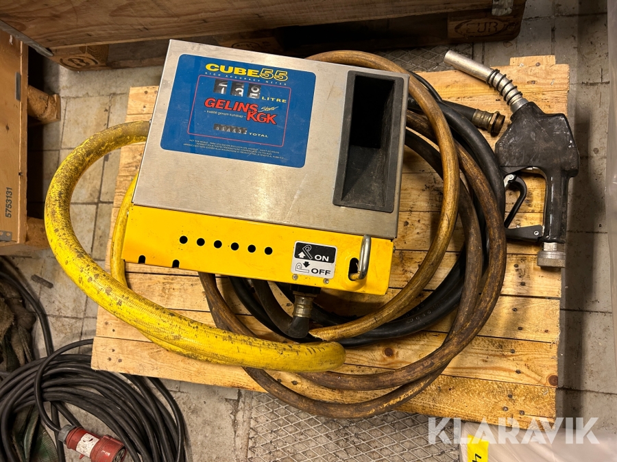 Dieselpump Gelins KGK Cube 55, Lysekil, Klaravik auktioner