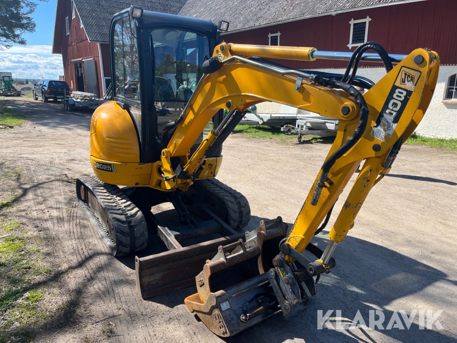 Grävmaskin JCB 8025 ZTS, Linköping, Klaravik auktioner