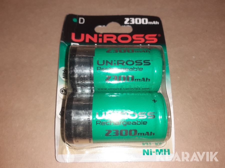 Klaravik Auktioner | Laddbara batterier Uniross