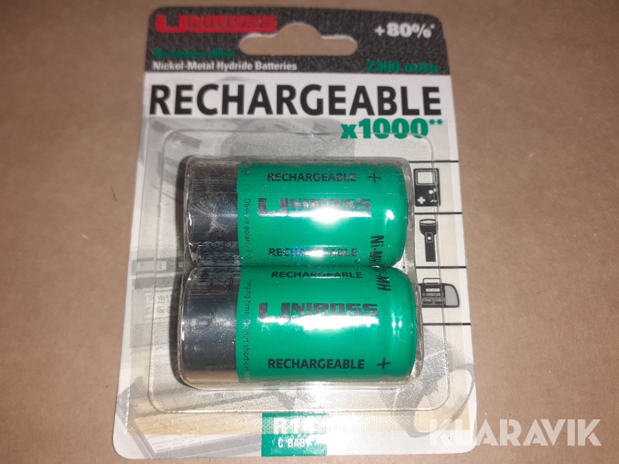 Klaravik Auktioner | Laddbara batterier Uniross